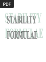Calculating KB and BM in Ship Stability | PDF | Geometry | Ships