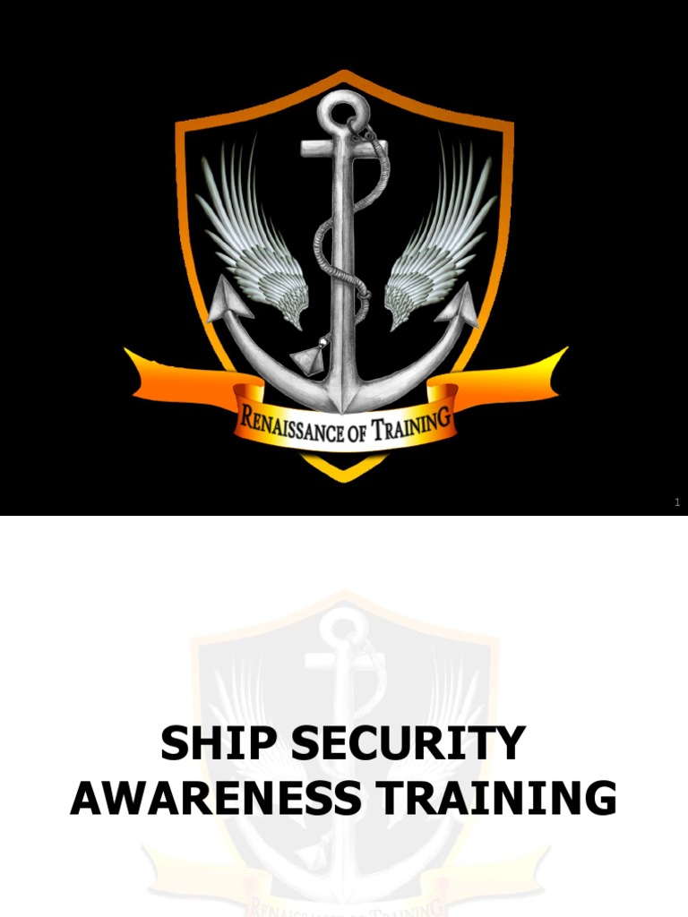 Ship Security Awareness Training | PDF