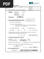 Air Leakage Calculation | PDF