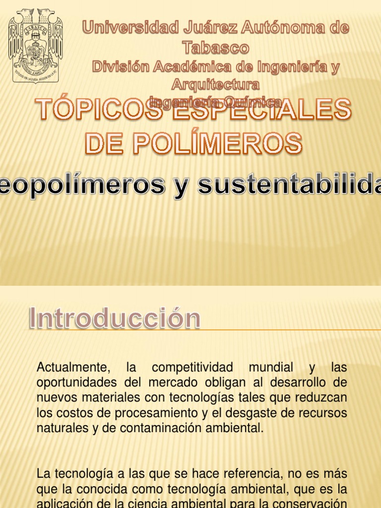 Geopolimeros Scribd | PDF | Materiales | Química
