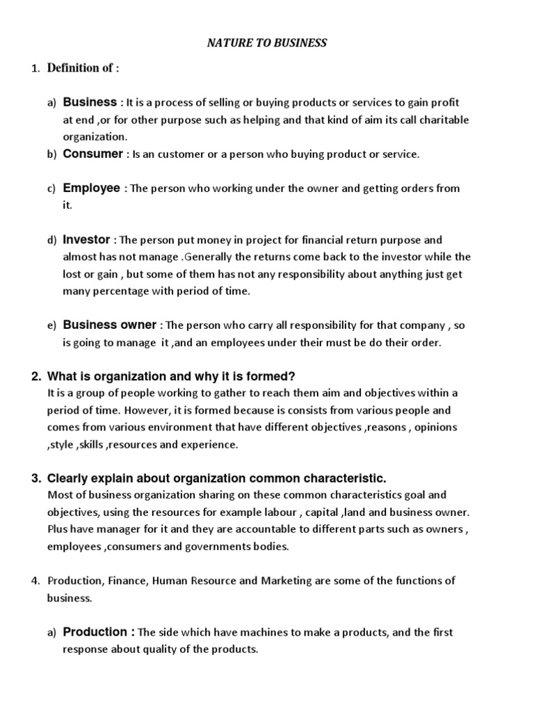 Nature To Business | PDF | Employment | Human Resource Management