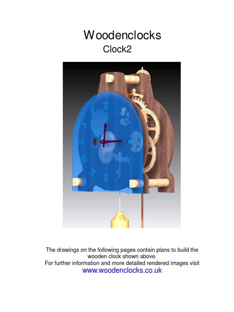 Clock 2 | PDF | Gear | Pendulum