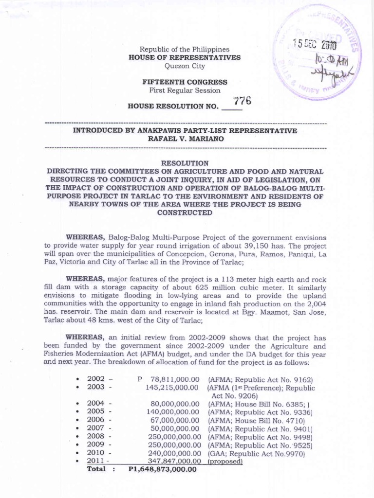 Investigating the Environmental and Social Impacts of the Proposed ...