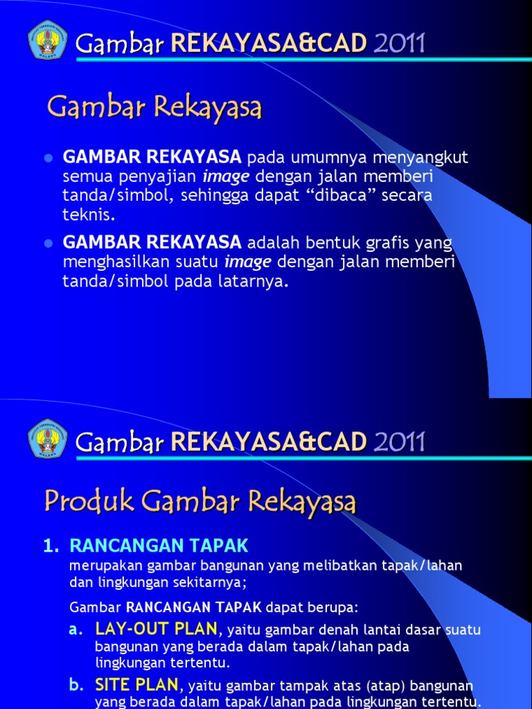 Gambar Rekayasa Dan CAD | PDF