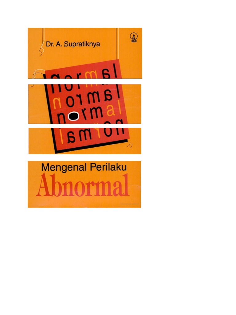 Mengenal Perilaku Abnormal | PDF