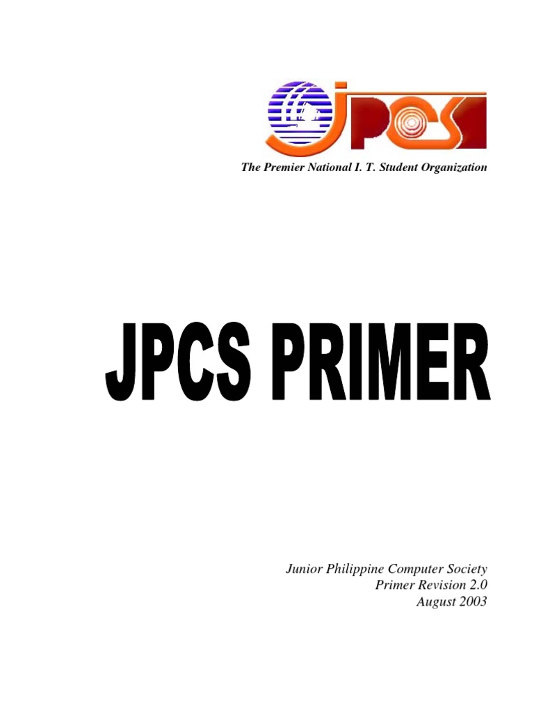 JPCS Primer: Guide for Student Chapters | PDF | Committee | Board Of ...