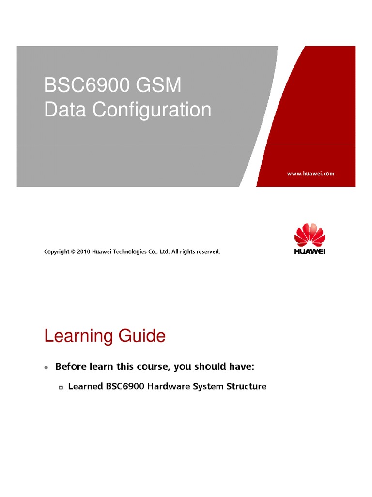 BSC6900 GSM V900R014 Data Configuration Based On LMT | PDF | Ip Address ...