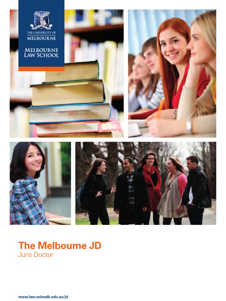 University of Melbourne JD Brochure | PDF | Juris Doctor | Law School
