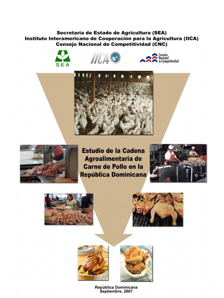 Cadena Agroalimentaria de Carne de Pollo | PDF | Carne | Distribución ...