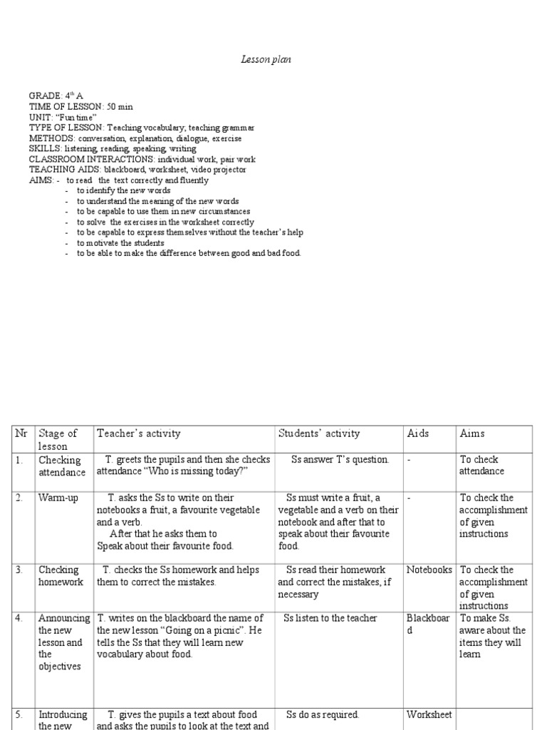 Lesson Plan 9th Grade | PDF | Lesson Plan | Reading Comprehension