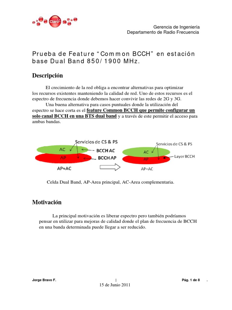 Common BCCH | PDF | Tecnología de radio | Telecomunicaciones
