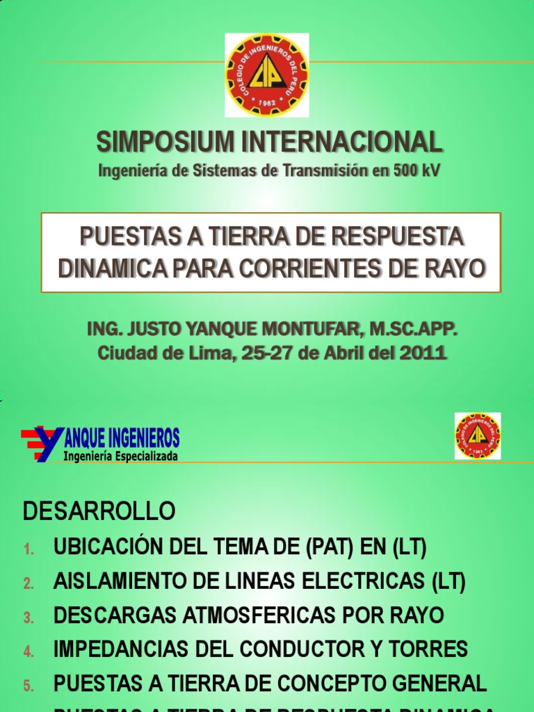 PAT de Resp - Dinamica CIP 27.04.11 Justo YANQUE | PDF | Relámpago ...