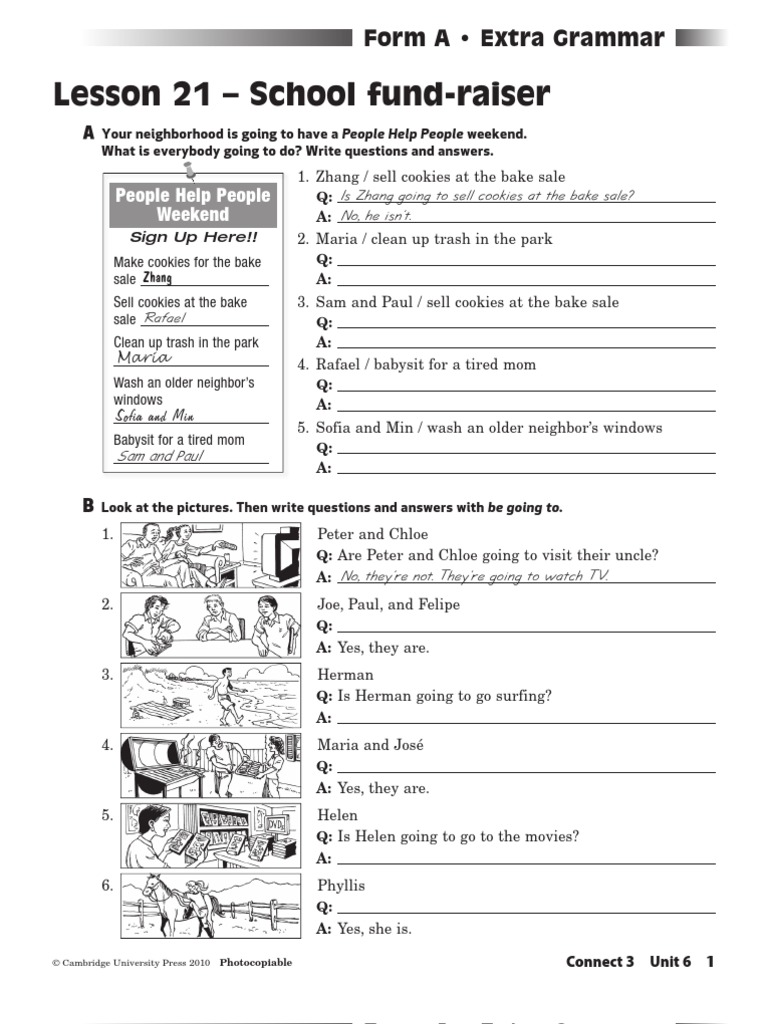 Business Basics II - Be Going To | PDF | Clothing