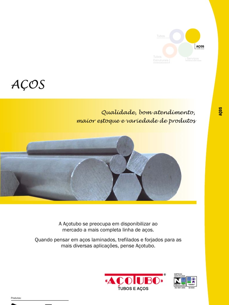 Tabela de Aços Ao Carbono | PDF | Aço | Parafuso