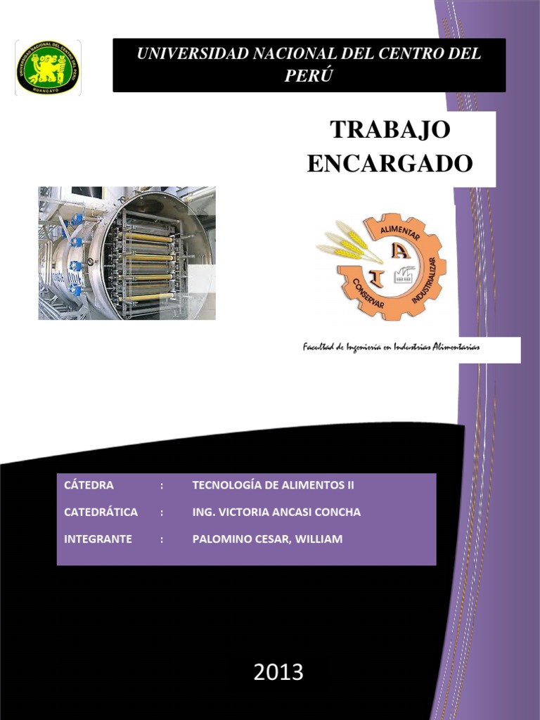 Tarea Tecno II Liofilizacion Final | PDF | Calor | Microondas