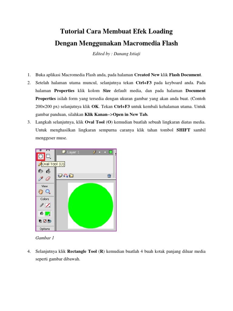 Membuat Efek Loading | PDF