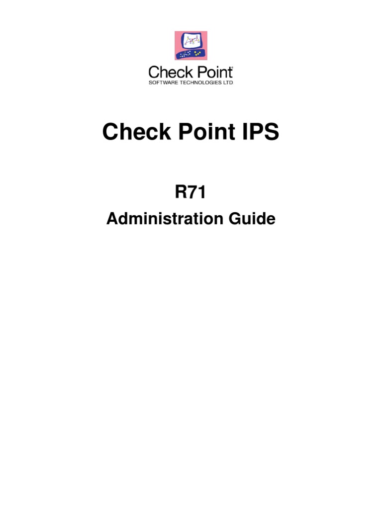 Check Point Ips Administration Guide Pdf