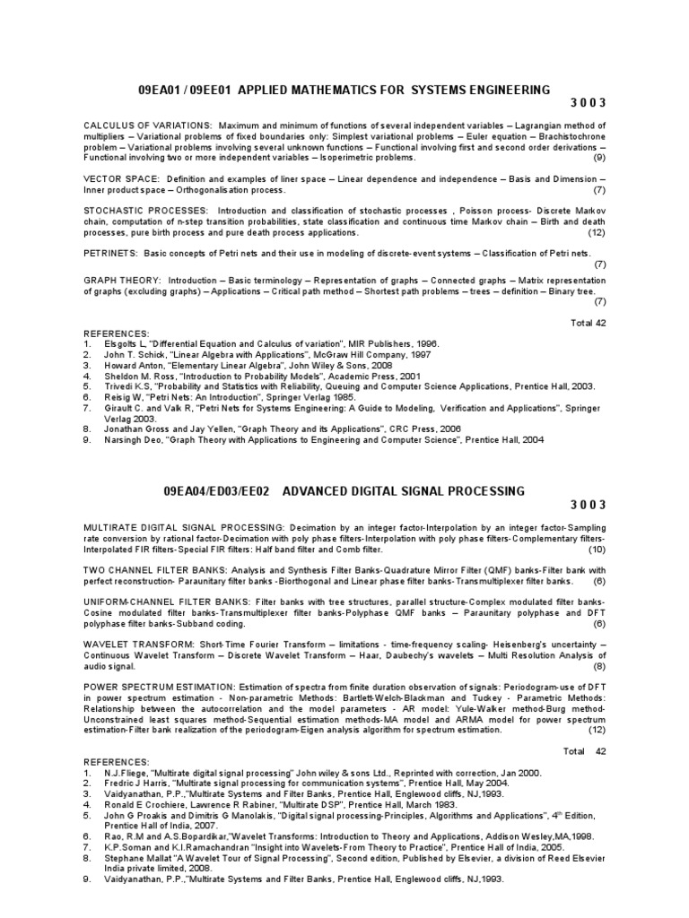 Embedded Systems Syllabus PSG | PDF | Microelectromechanical Systems ...