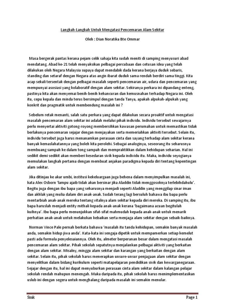 Rencana Alam Sekitar | PDF | Ilmu Sosial | Kesehatan Holistik