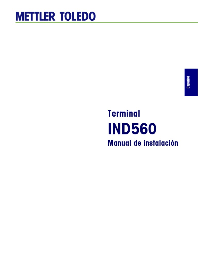 IND560 Installation Manual SP | PDF | Corriente eléctrica | Ingenieria ...