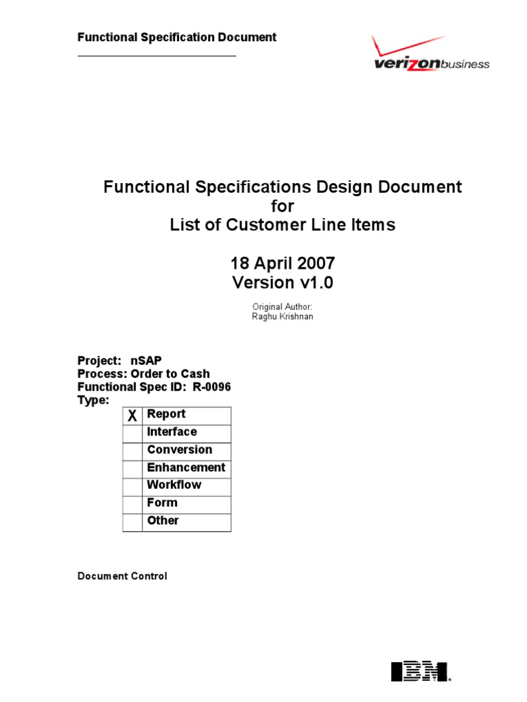 R-0096 - List of Customer Line Items | Download Free PDF ...