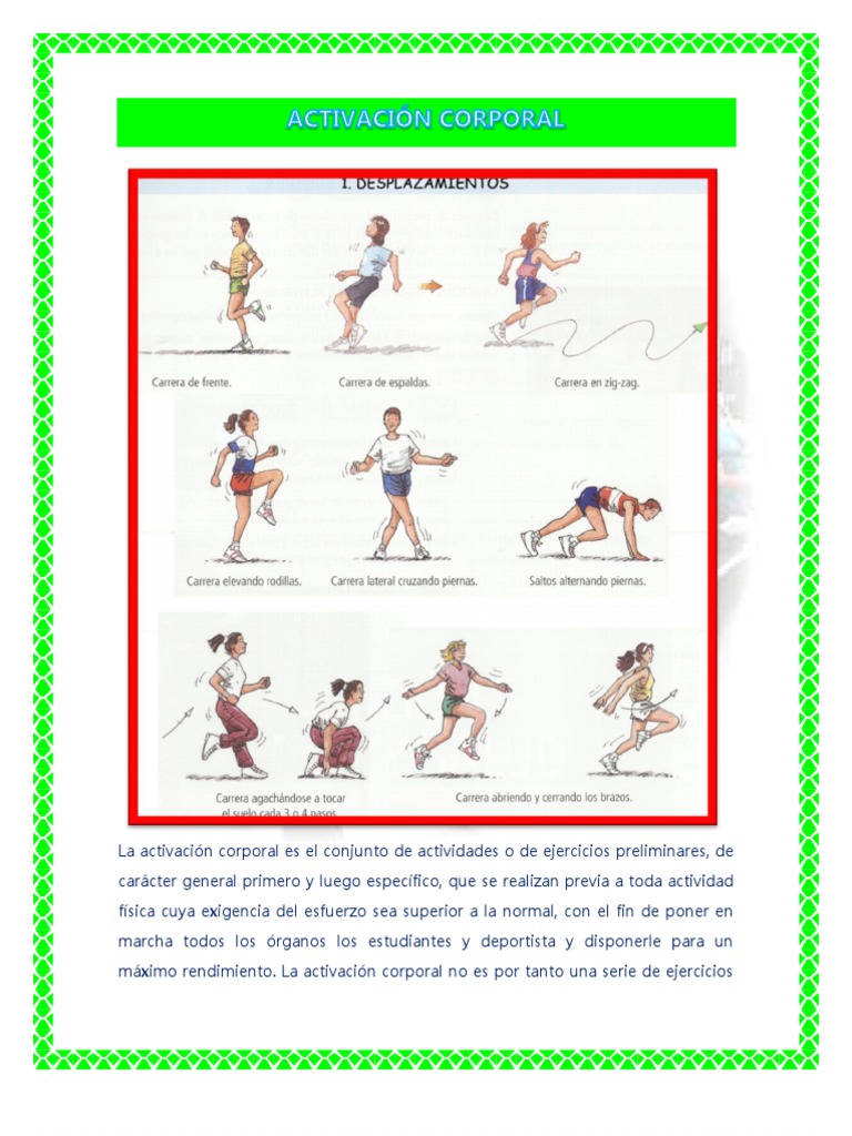 Activación Corporal | PDF | Flexibilidad (anatomía) | Músculo