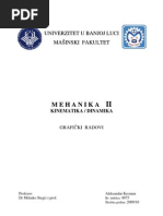 Mehanika Vježbe | PDF