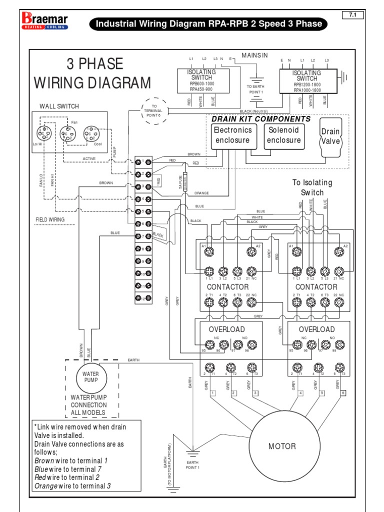 Tech Spec 7 Wiring Diagrams | PDF | Electrical Wiring | Mains Electricity