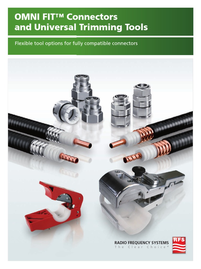 OMNI FIT Connectors and Universal Trimming Tools - 2011!12!08 | PDF ...