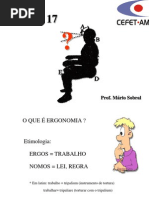 Check List - NR 17 - Ergonomia - Doc-1 | PDF | Fatores humanos e Ergonomia