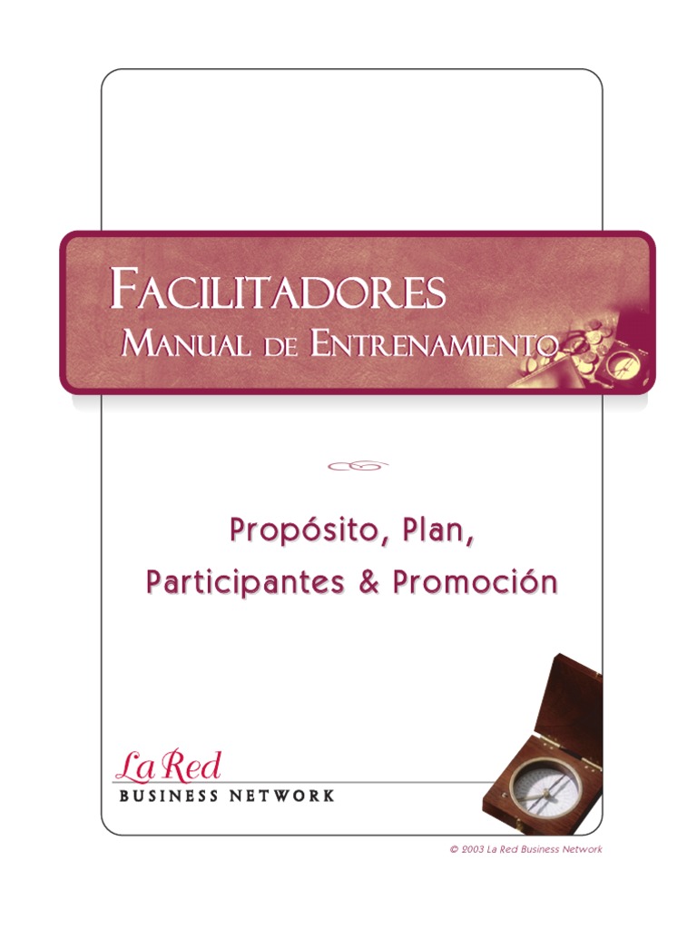 Facilitator Training Manual ESP | PDF | Oración | Liderazgo
