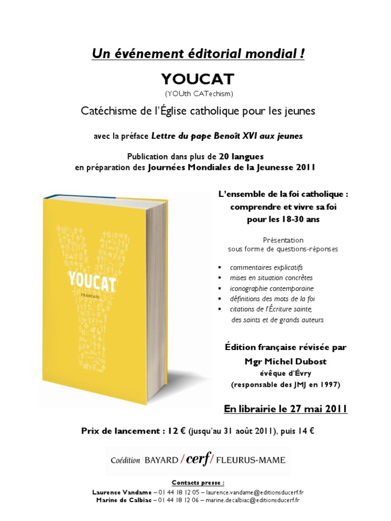 YouCat.pdf | Catéchisme | Église catholique