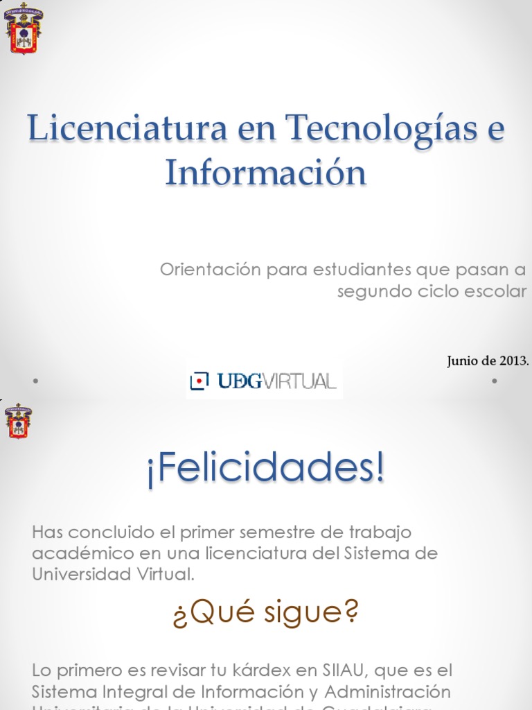 Orientacion UDG | PDF | Moodle | Planificación
