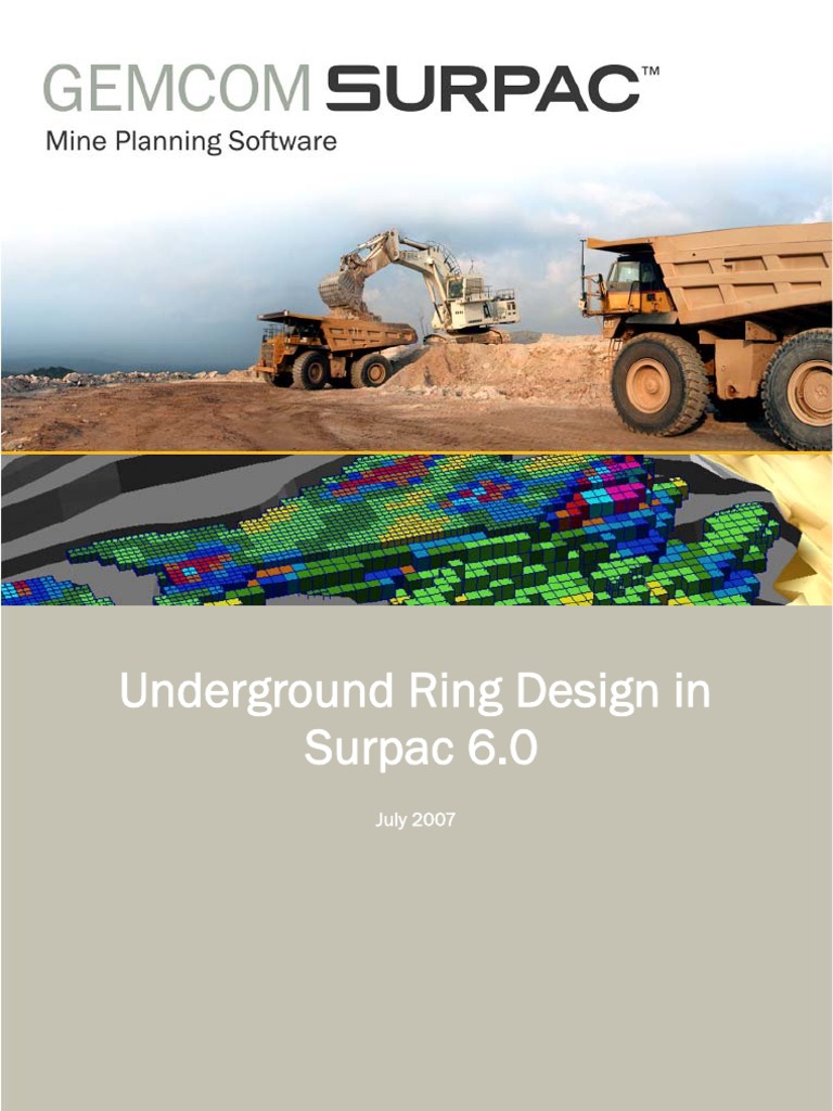 Underground Ring Design | PDF | Drilling Rig | Icon (Computing)