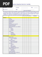 Drilling Rigs Inspection Checklist | PDF | Drilling Rig | Personal Protective Equipment