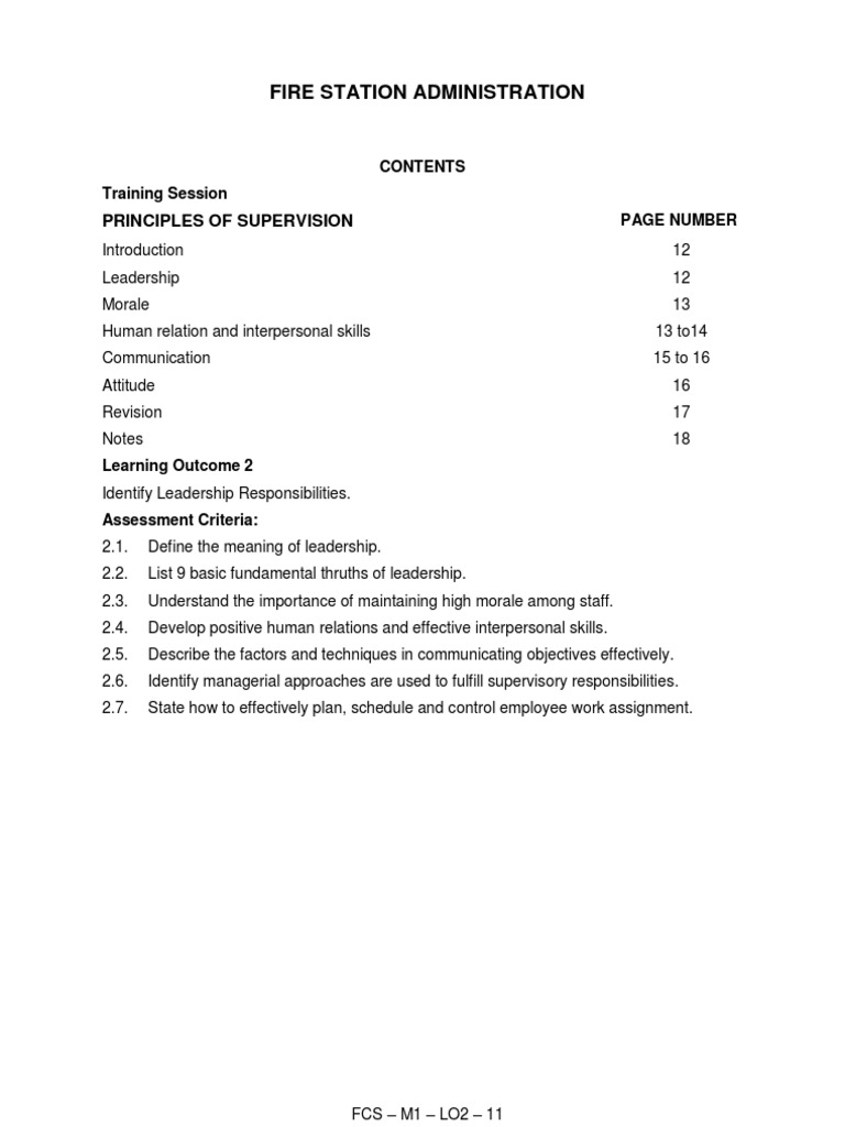 Principles of Supervision | PDF | Interpersonal Relationships | Morale