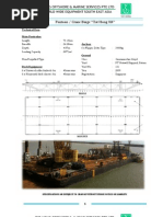 Barge and Vessel Principle Dimensions | PDF | Shipping | Ships