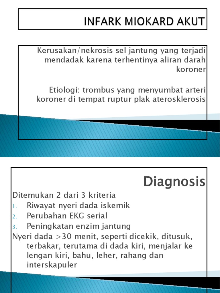 Infark Miokard Akut | PDF
