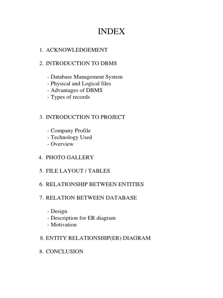 Dbms Project | Download Free PDF | Computer File | Databases