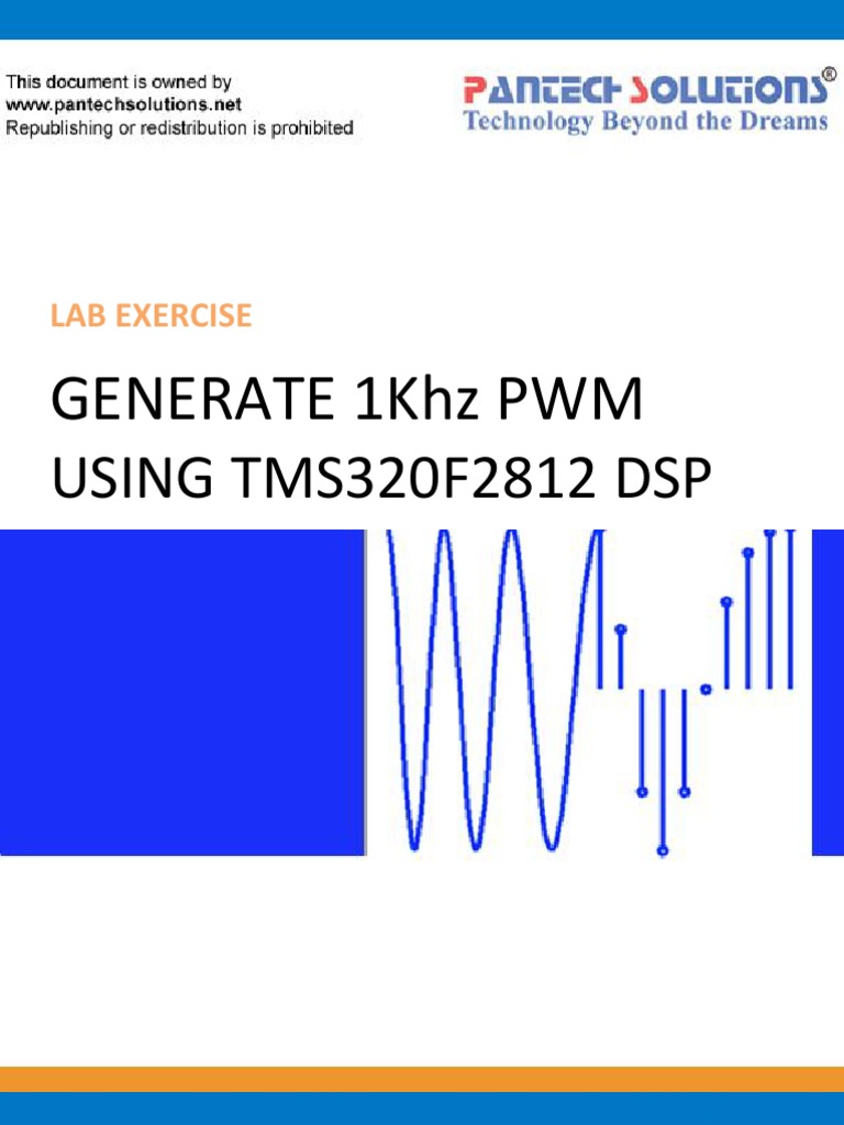 Generate 1Khz PWM Using TMS320F2812 DSP | PDF | Library (Computing) | Digital Technology