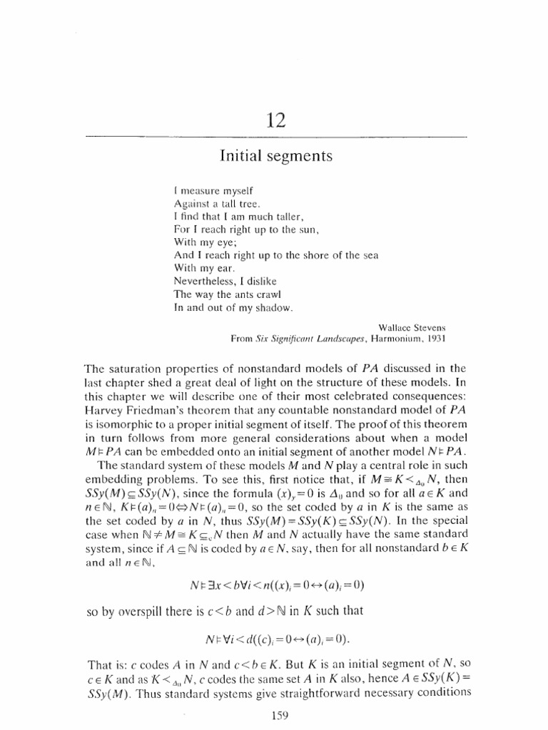 12 Initial Segments | PDF | Arithmetic | Ring Theory