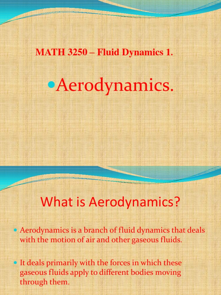 Aerodynamics Project (Final) | Download Free PDF | Aerodynamics | Fluid ...