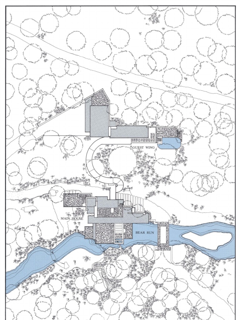 Fallingwater Floor Plan