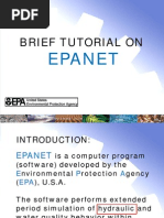 EPANET Simulation Guide for Projects | PDF | Button (Computing) | Software
