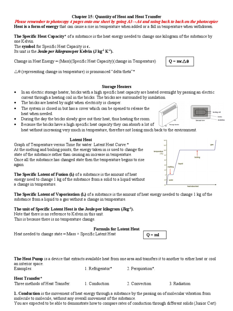 Physics: Heat Transfer | PDF | Heat | Heat Transfer