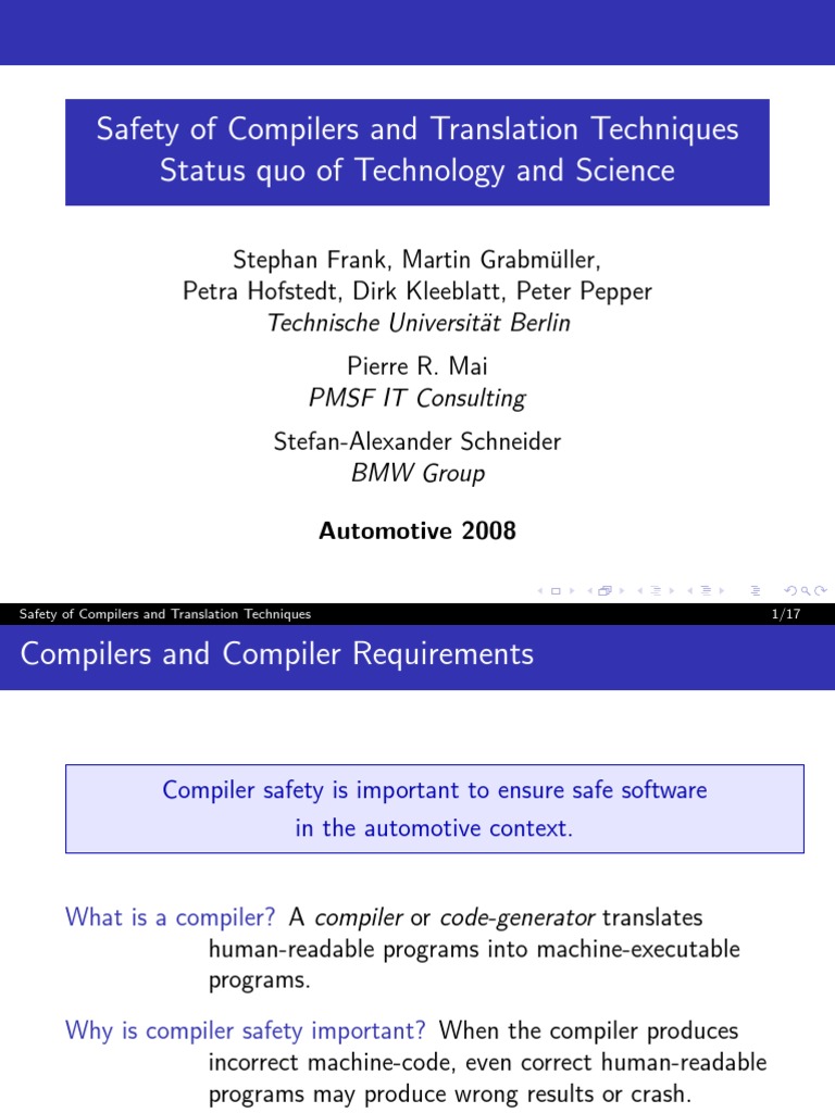 Compiler Pdf