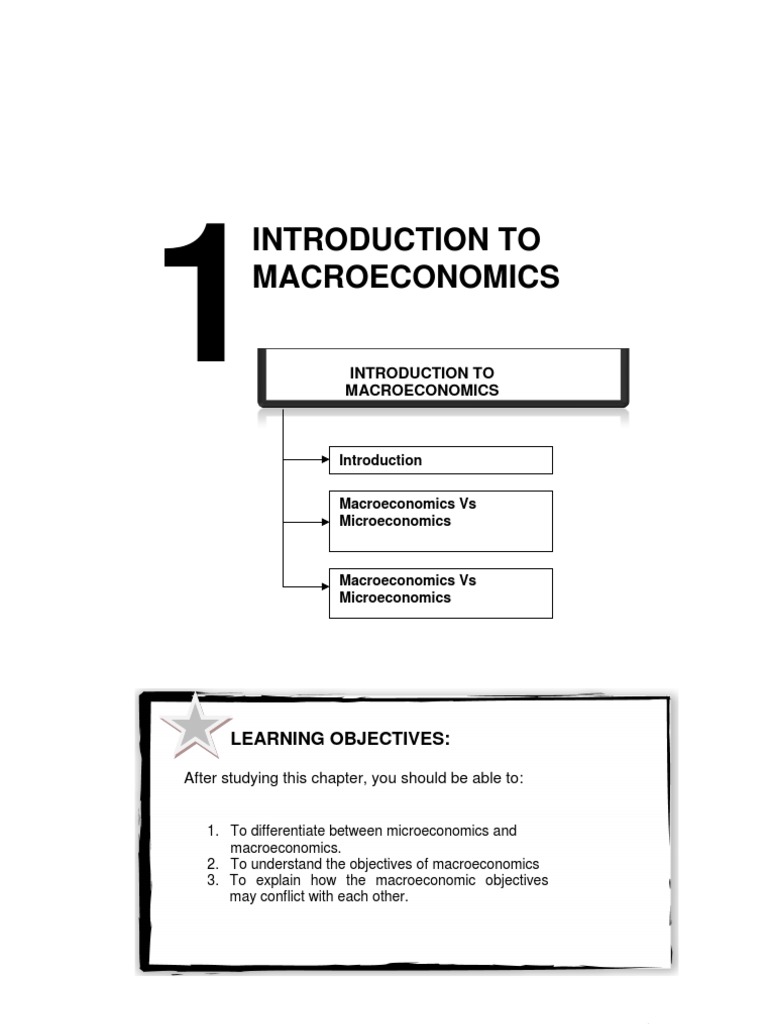 Chapter 1 Intro | PDF | Macroeconomics | Microeconomics