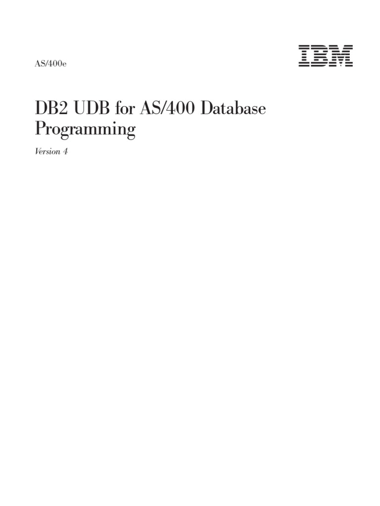 Using Db2 On As400 | PDF