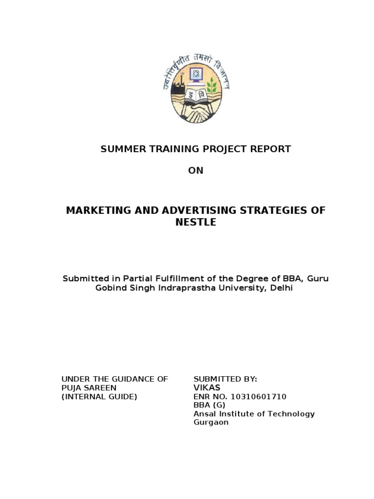 Marketing Strategy of Nestle | PDF | Marketing Strategy | Nestlé