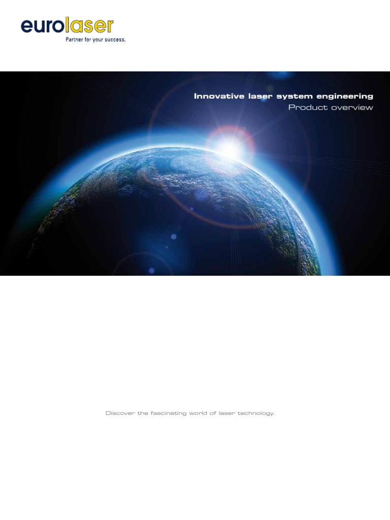 Eurolaser Product Overview GBR | PDF | Engraving | Machining